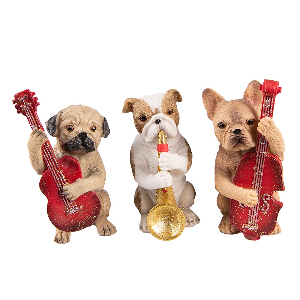 Clayre & Eef Figurine décorative set de 3 (3) 4x6x10 cm | Leroy Merlin