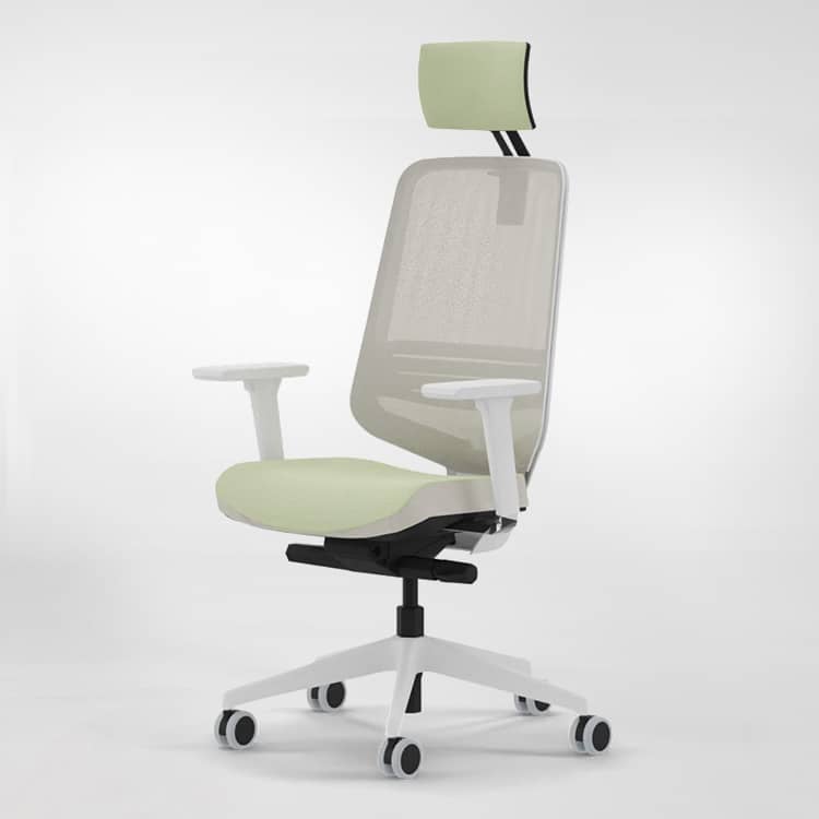 Silla de escritorio ergonómica Forma 5 Dot Pro Cabezal | Green Forest ...