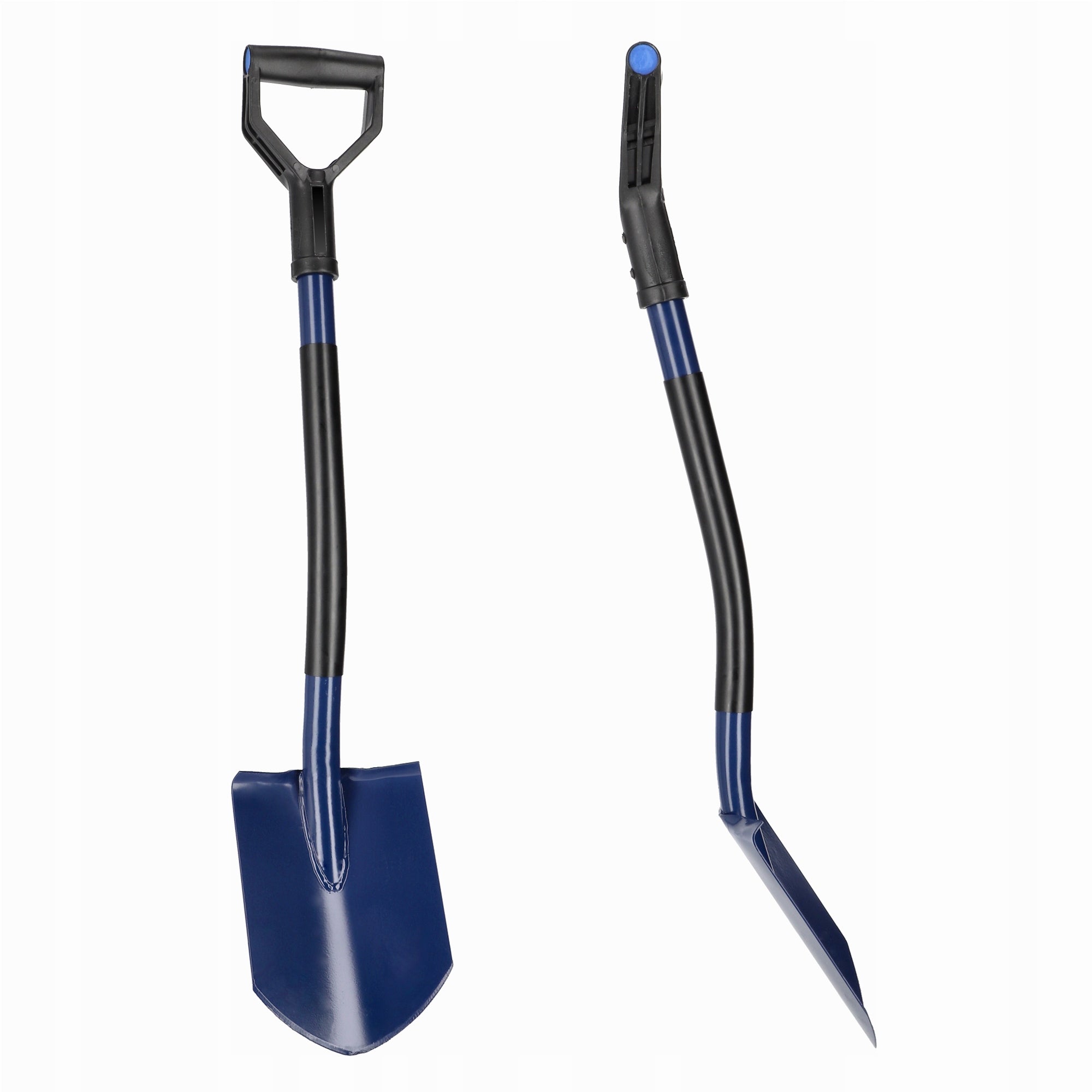 KADAX Pala de jardín con cabeza de acero, pala con mango de metal, pala ...