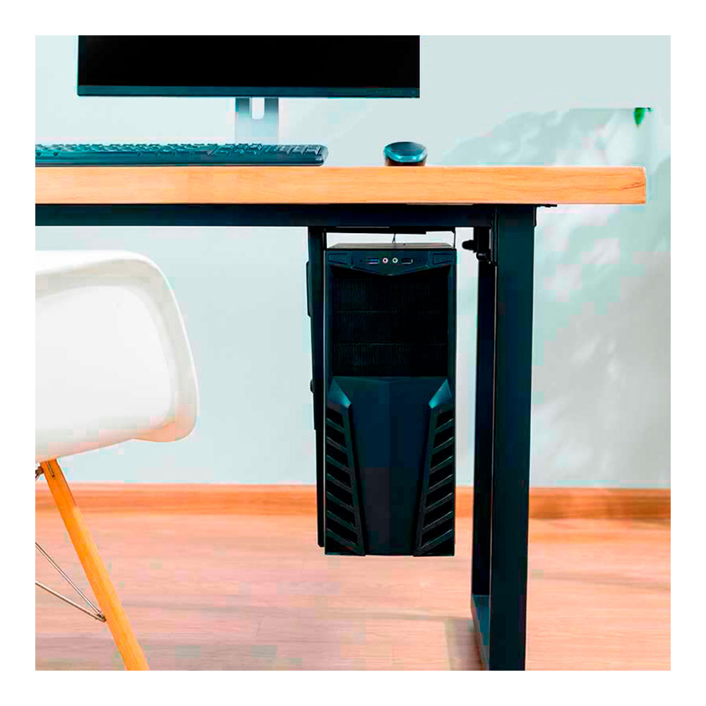 Support tour d'ordinateur rotatif Logilink sous table ou fixation ...