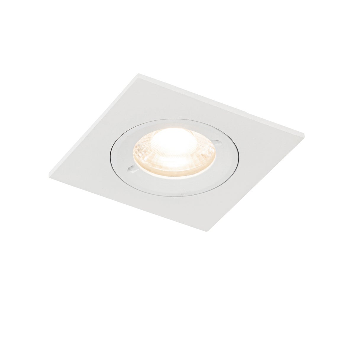 Spot encastrable xena - 1 lumière - L 8 cm - Blanc - Moderne ...