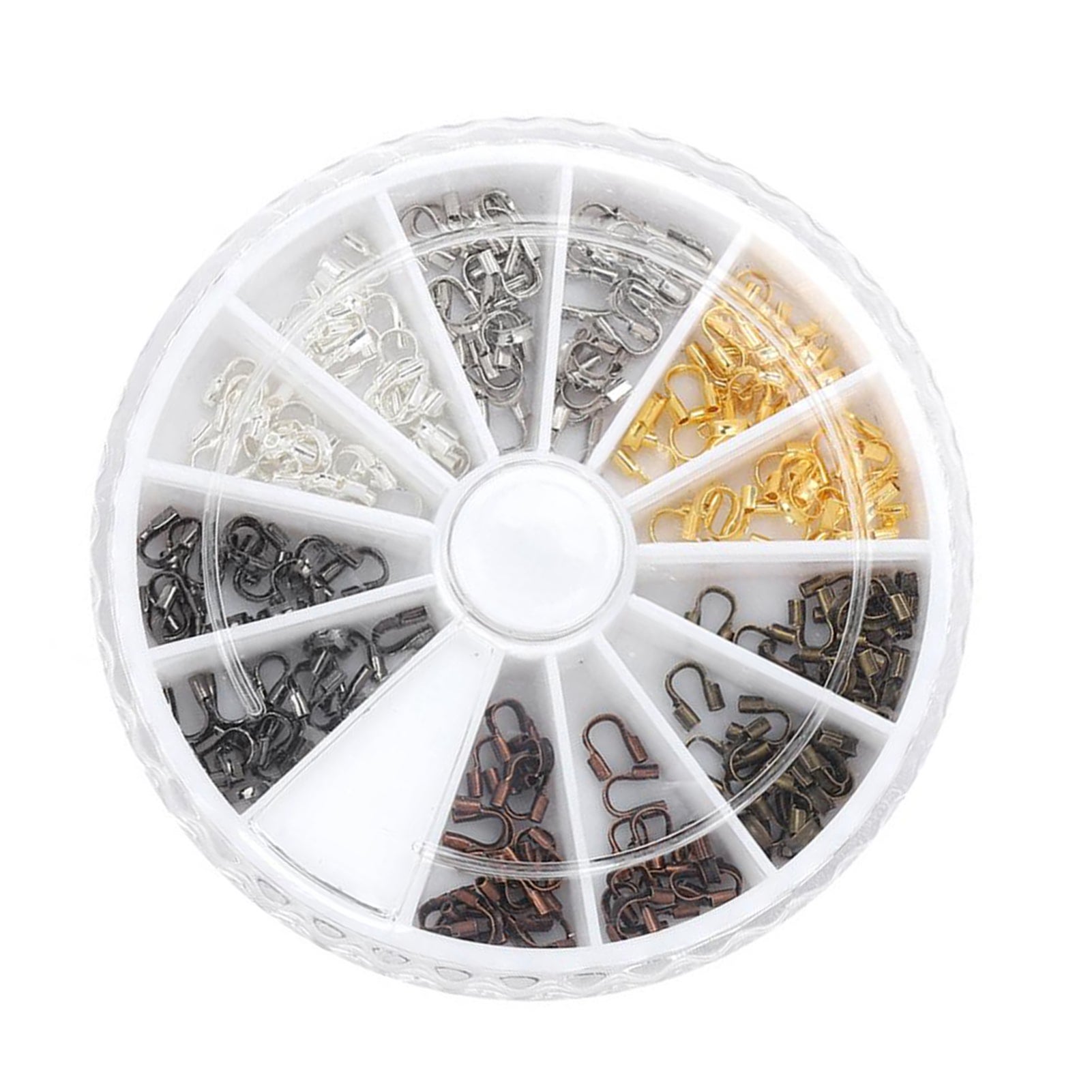 120 pièces/boîte, fil d'alliage, garde-câble, trou de protection ...