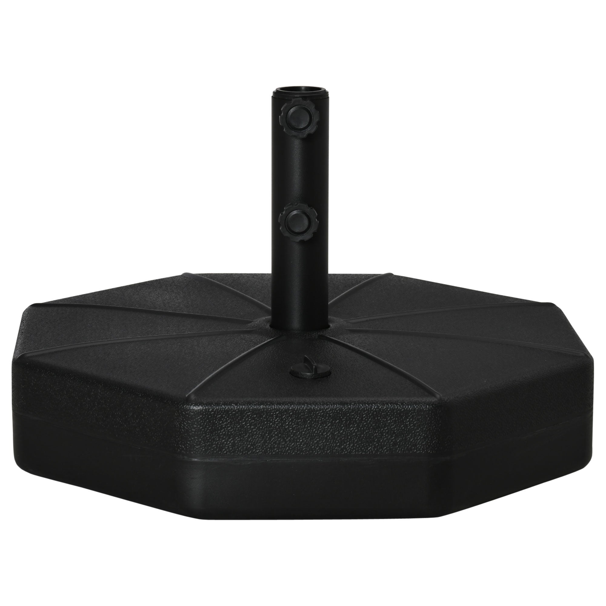 Support parasol remplissable jusqu'à 40 kg octogonal poids 38/48 mm ...