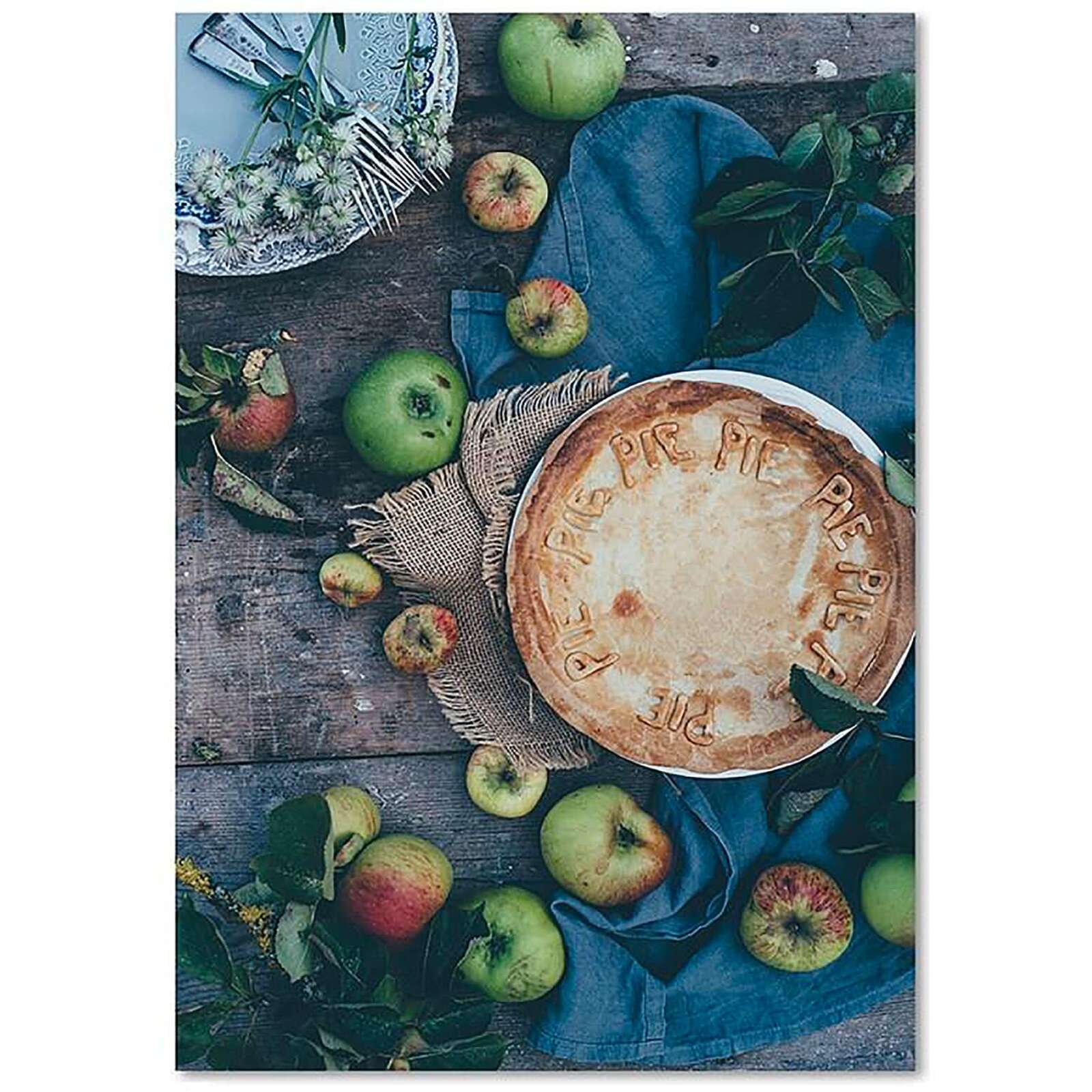 Tableau bois gâteau sur la table - 30 x 40 cm | Leroy Merlin