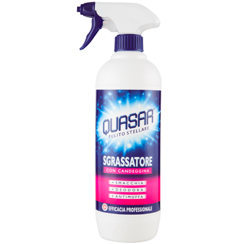 Quasar sgrassatore multiuso con candeggina 650 ml | Leroy Merlin