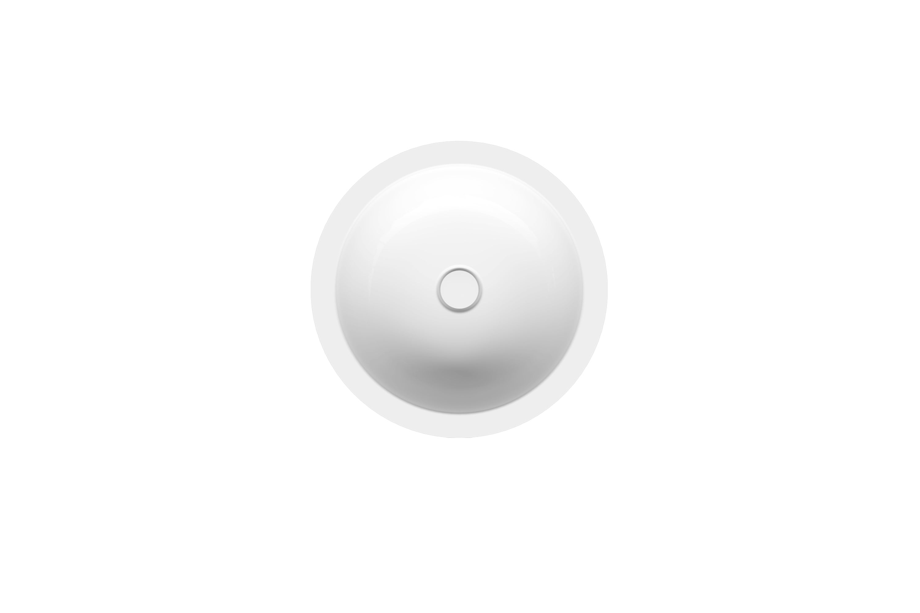 BetteBalance lavabo bajo encimera, redondo, 475x475x123mm, A246-410 ...