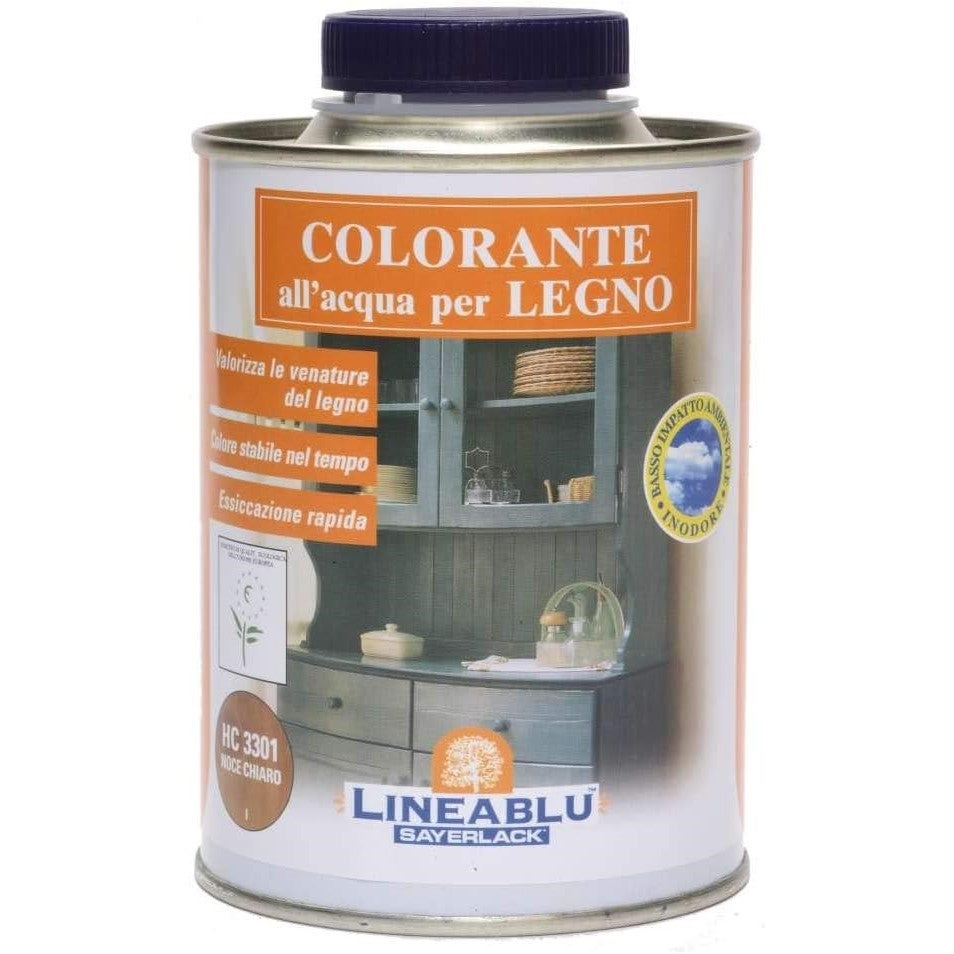 SAYERLACK - COLORANTE ALL'ACQUA PER LEGNO VERDE TENERO 0,5 LT | Leroy ...