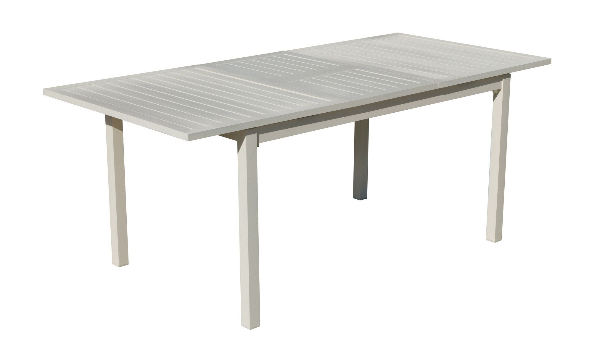 Table A Manger SARANA E220 en ALUMINIUM BLANC | Leroy Merlin