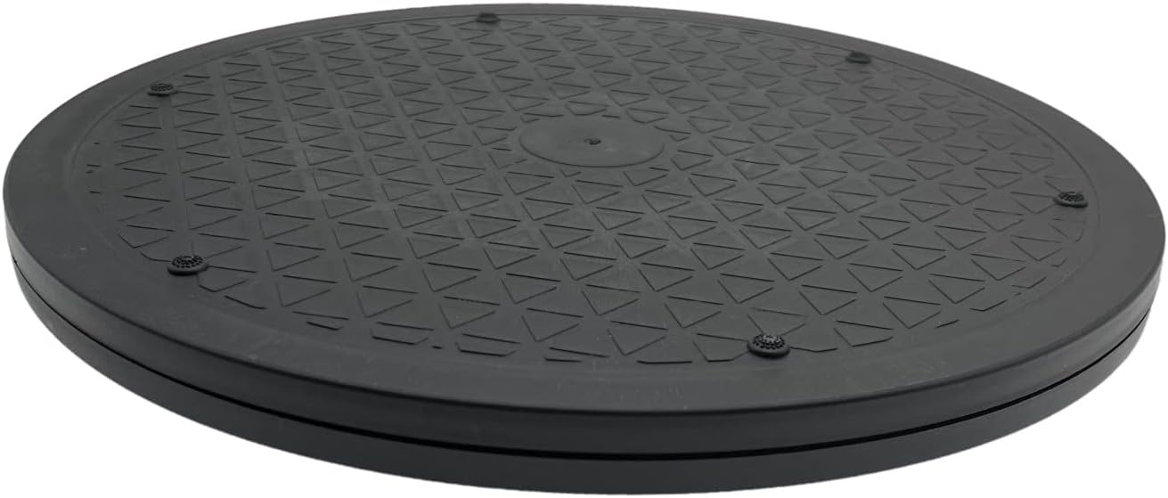 Plateau tournant de 25 cm, plateforme rotative à 360 degrés, base ...