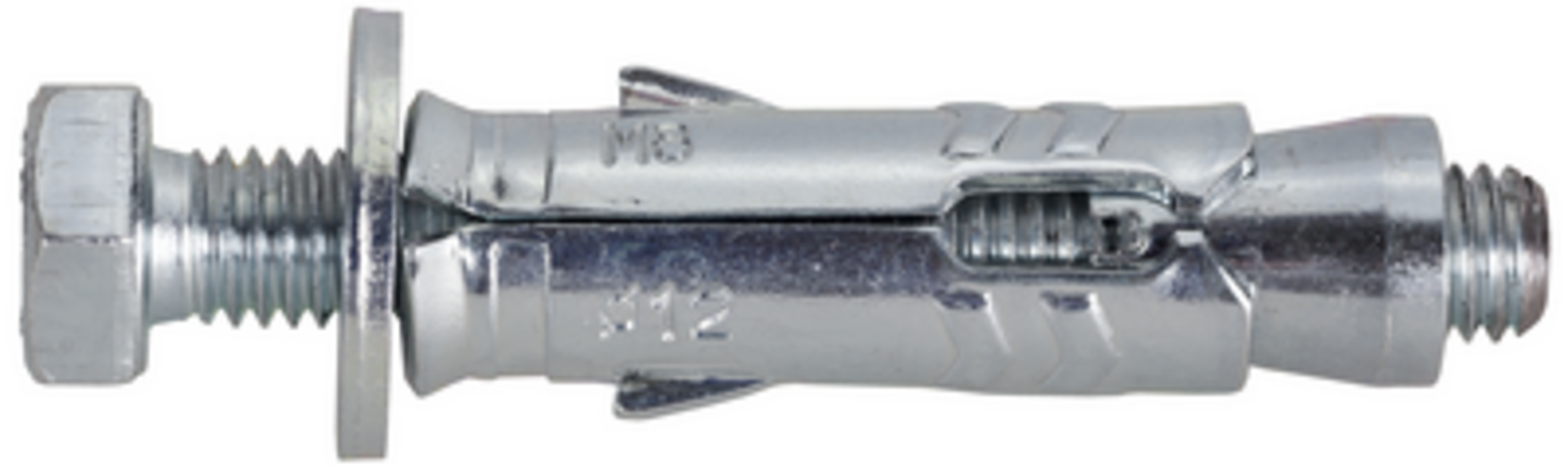 Cheville a expansion 10x38 en acier zingué pour fixations lourdes pc 50 ...