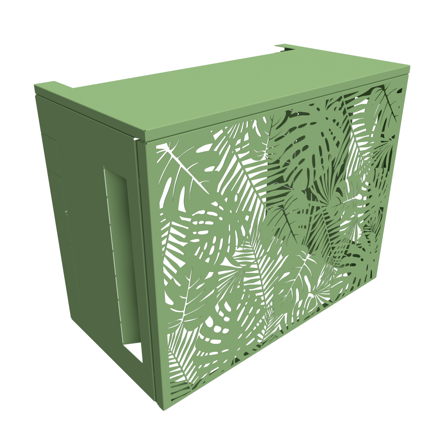 Cache clim ATOLE en Alu - Taille 1 : H. 80 x L. 100 x P. 54 cm ...