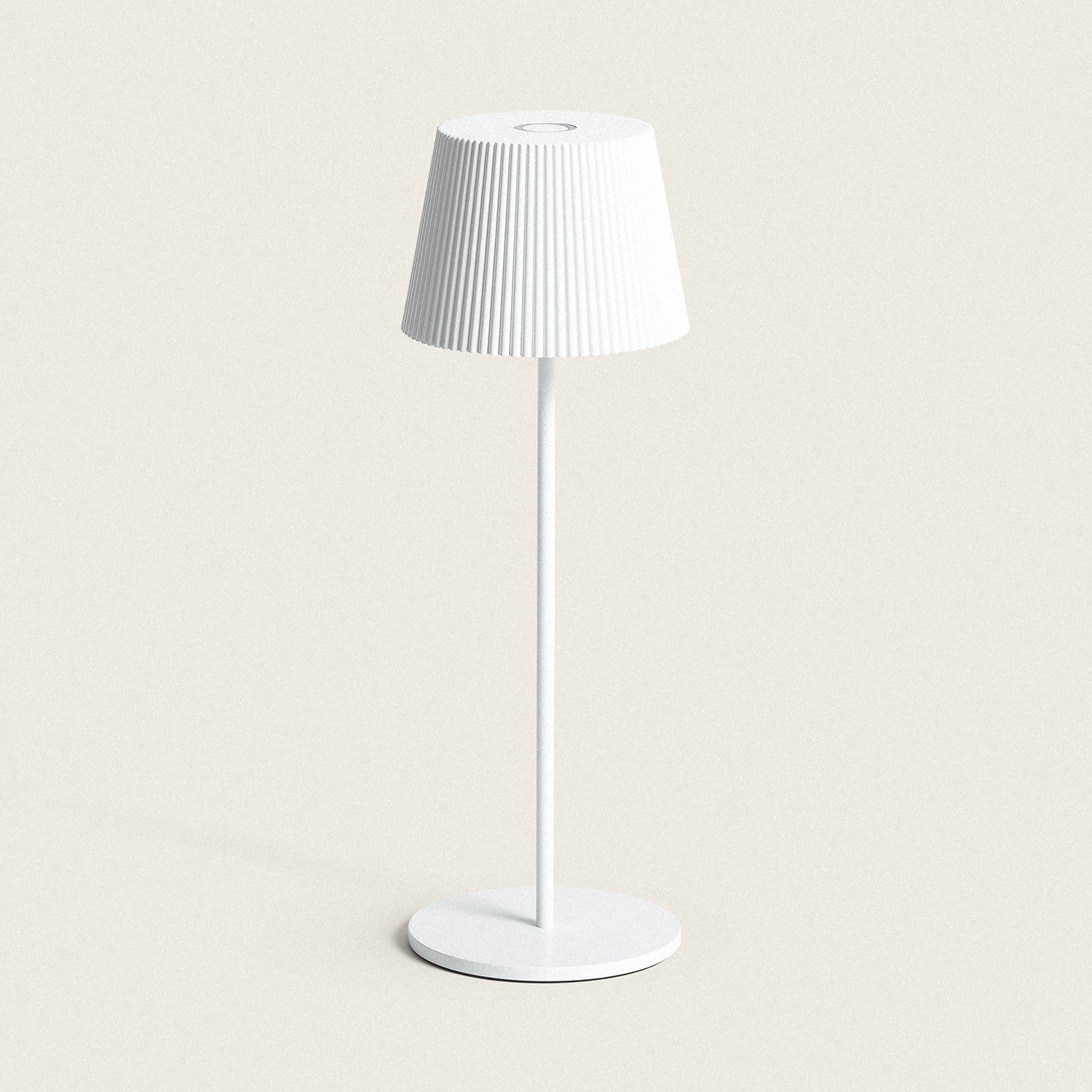 Ledkia Lámpara de Mesa LED Portátil para Exterior Aluminio con Batería ...