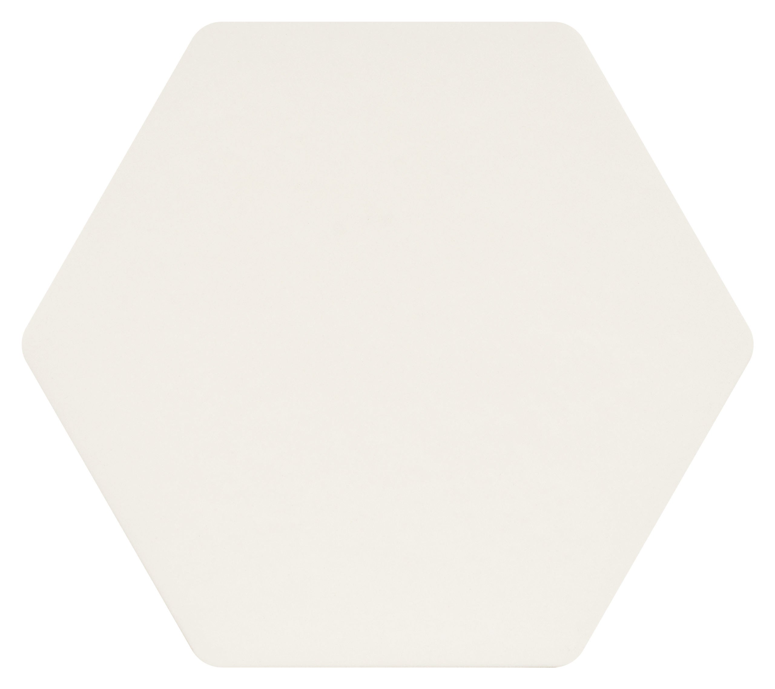 Carrelage sol / mur hexagonal blanc 17x15 cm MINIMA8.6 BIANCO | Leroy ...