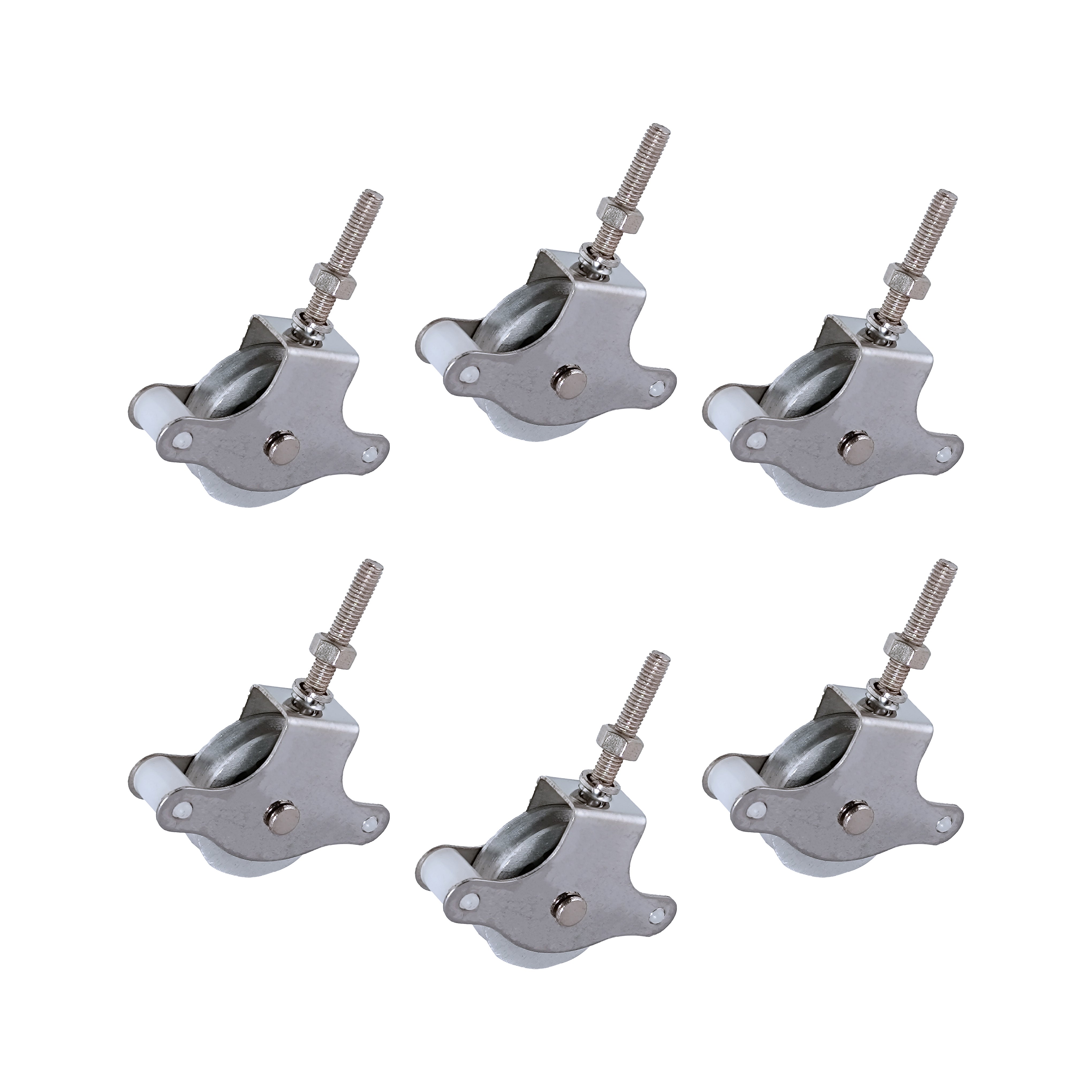 M.Pascual - Poleas para Cuerda de 8mm | Acero Inoxidable | Pack 6 ...