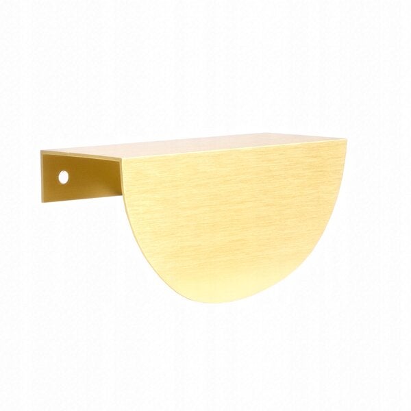 Perilla de mueble semicircular Ua01, en color dorado, 14.8 cm. | Leroy ...