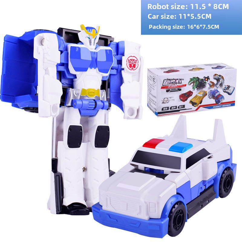 Tractor voiture Transformation Robot créatif One-Step Transformation ...