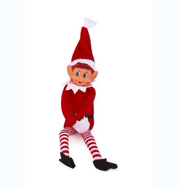 Elves Behavin' Badly Xmas Elf Soft Toy Smiley Face Elf Corner | Leroy ...