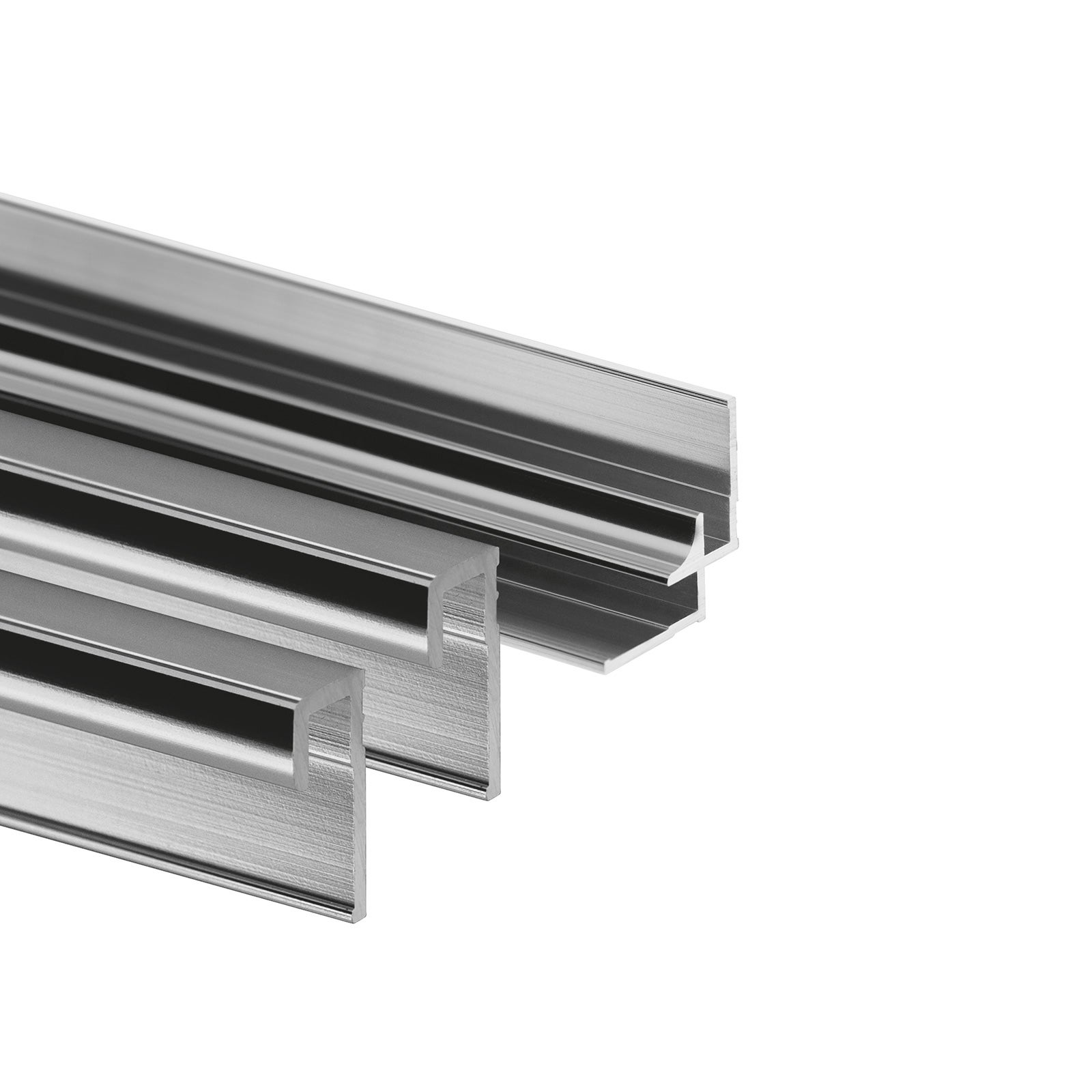 Schulte pack de 3 profilés 210 cm: 2 profilés de finition + 1 profilé d ...