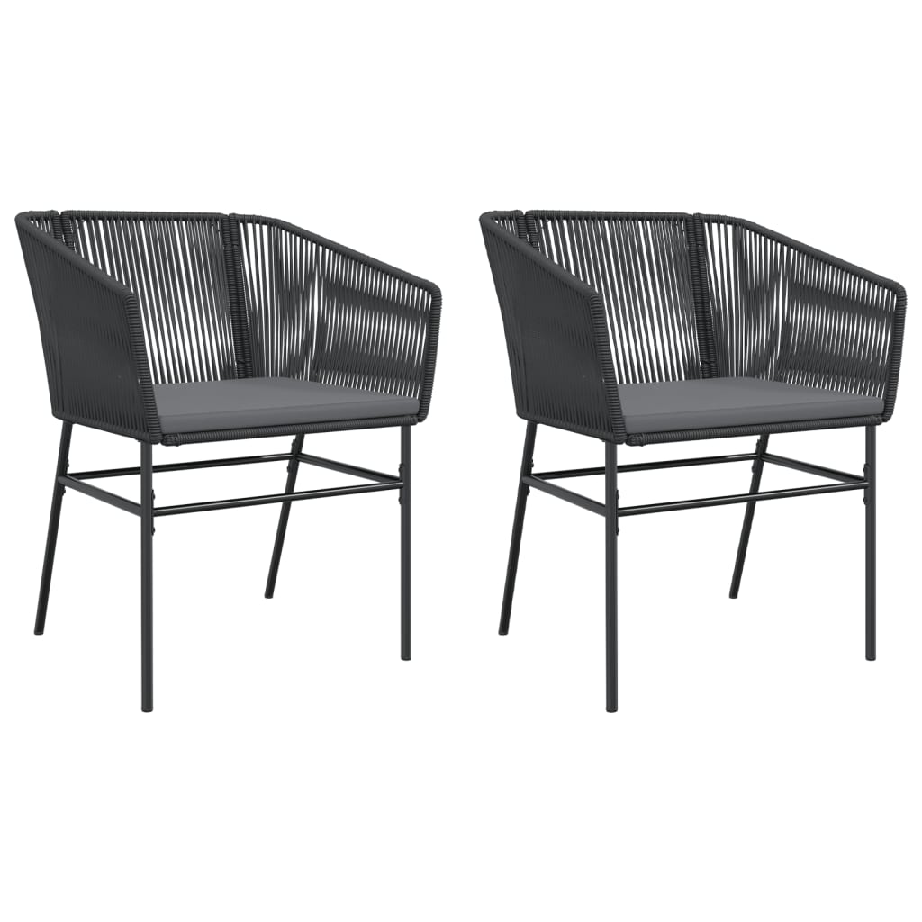 Lot de 2 Chaises de jardin | Siège de Terrasse | Chaise d'extérieur ...