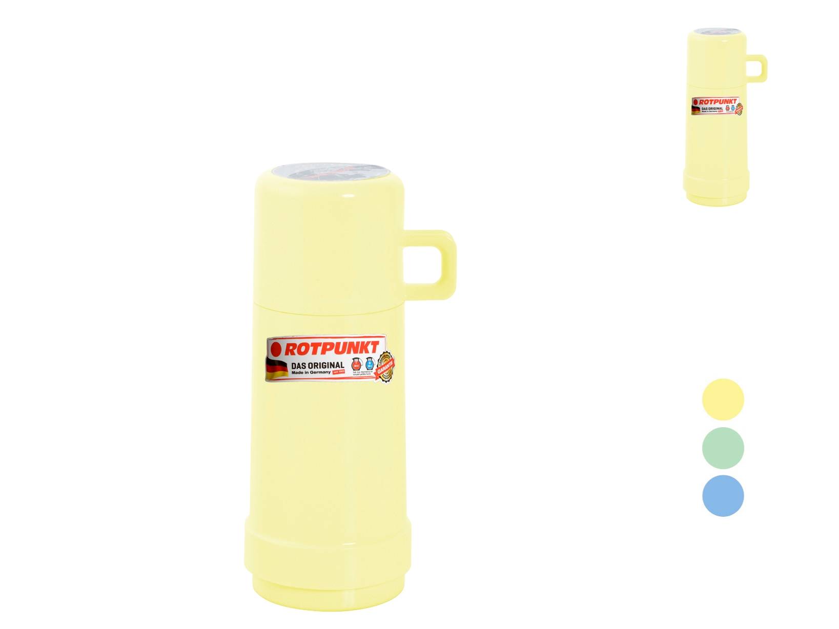 Thermos Rotpunkt 1/4 litre bleu jaune vert 601 assortis | Leroy Merlin