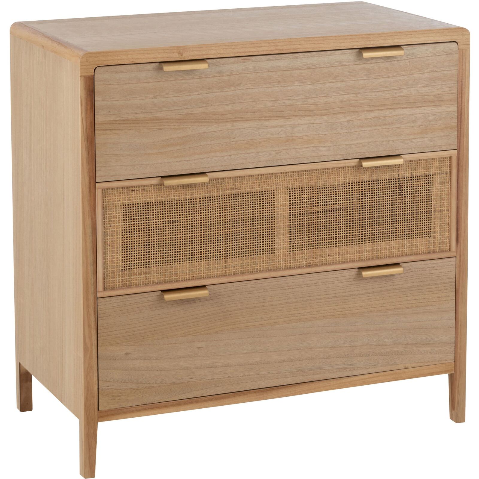 Commode Barron en Bois 90 x 50 x 90 cm Naturel | Leroy Merlin