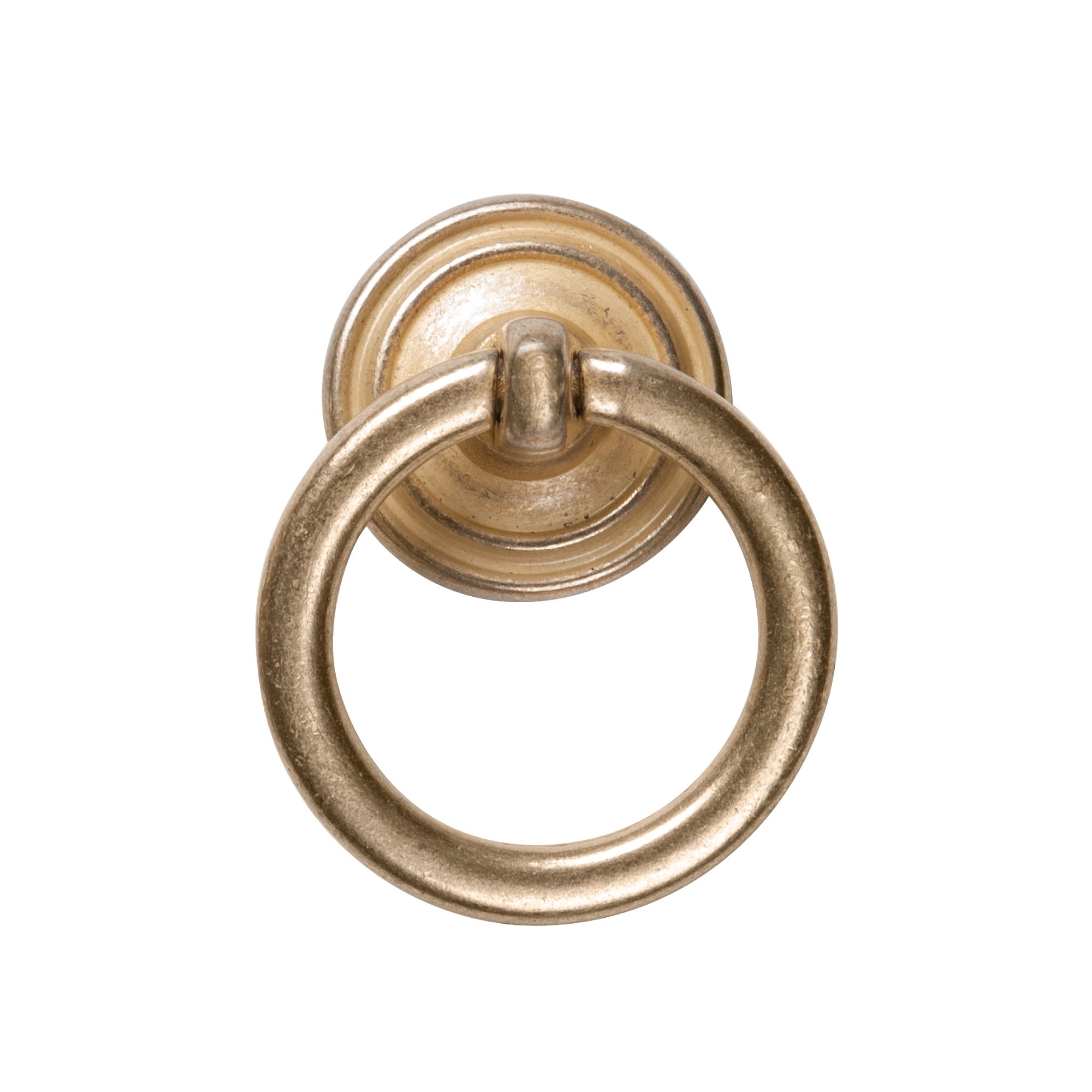 Bouton de meuble anneau zamac diamètre 32 mm or inca lot de 36 piéces ...