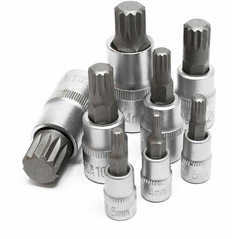 Multi Socket Set 8 pcs M4 - M16 Tools Hand Tools Wrench and Sockets ...