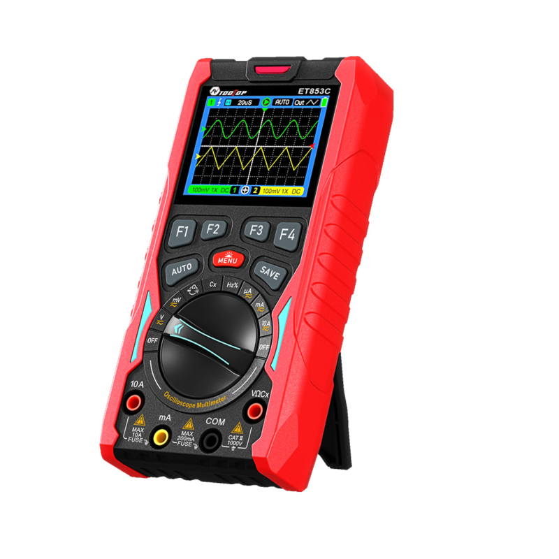 Multímetro，Se enviarán juntos un osciloscopio de doble canal de 70 MHz ...