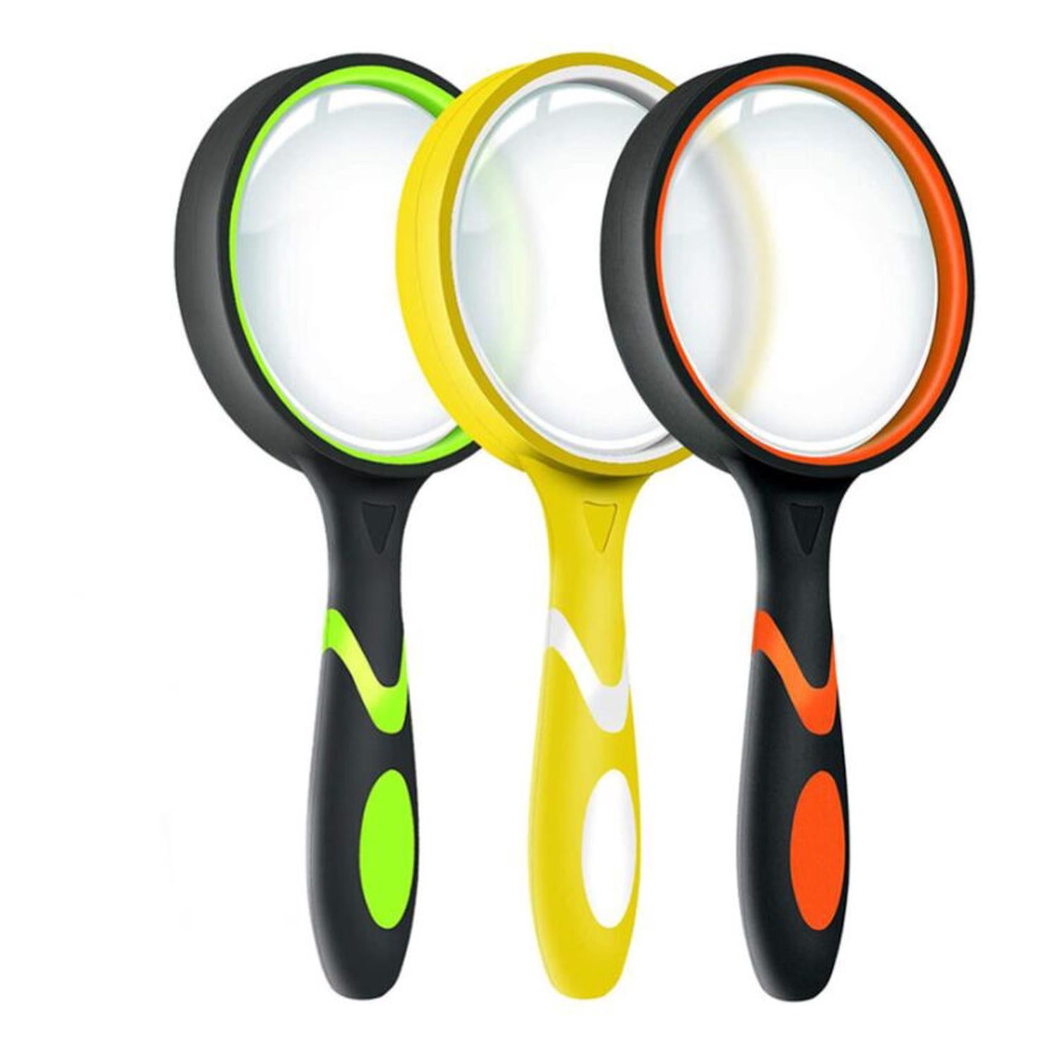 Lot de 3 loupes grossissantes 10X pour la lecture des enfants, loupe ...