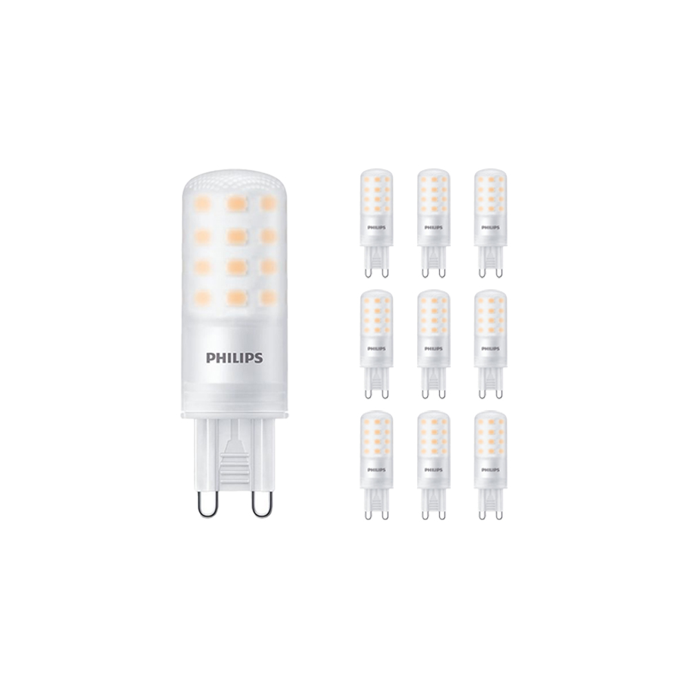 Lot 10x Philips Corepro LEDcapsule G9 4W 480lm - 827 Blanc Très Chaud ... Lot 10x Philips Corepro LEDcapsule G9 4W 480lm - 827 Blanc Très Chaud ...