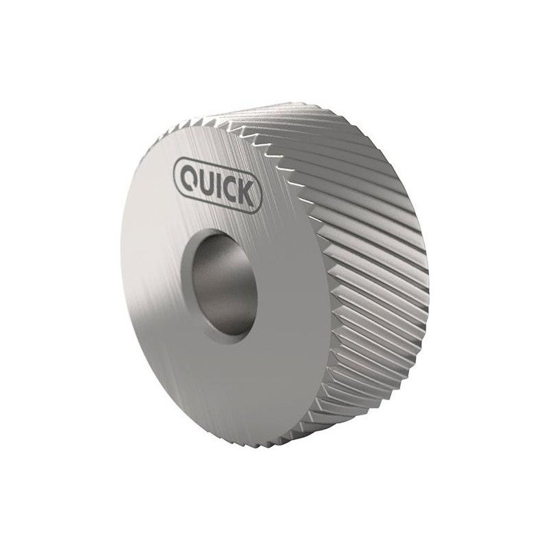Roue moletée PM BR 30Grad 10x4x4 G7 P1 avec chanfrein QUICK | Leroy Merlin