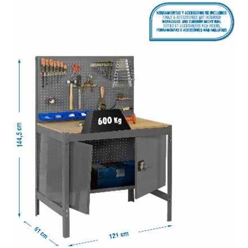 Kit Simonwork bt2 locker 1200 oscuro/madera | Leroy Merlin
