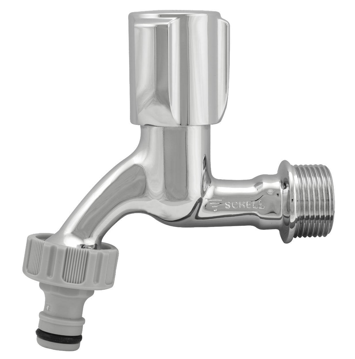 Rubinetto Esterno Irrigazione del Giardino 3/4 Inch Válvula Cromada ...
