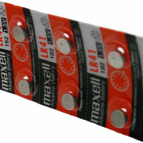 Pack de 10 piles maxell pour IEC LR41 | Leroy Merlin