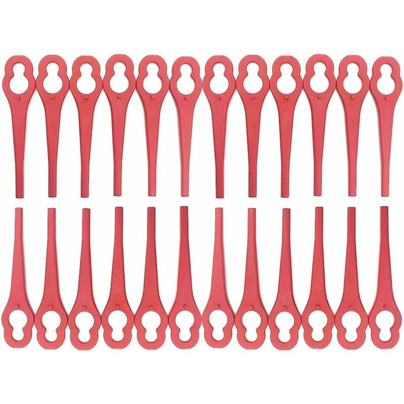 Ensemble de lames de rechange 100 pièces accessoires de coupe-herbe pour coupe-herbe sans fil ...