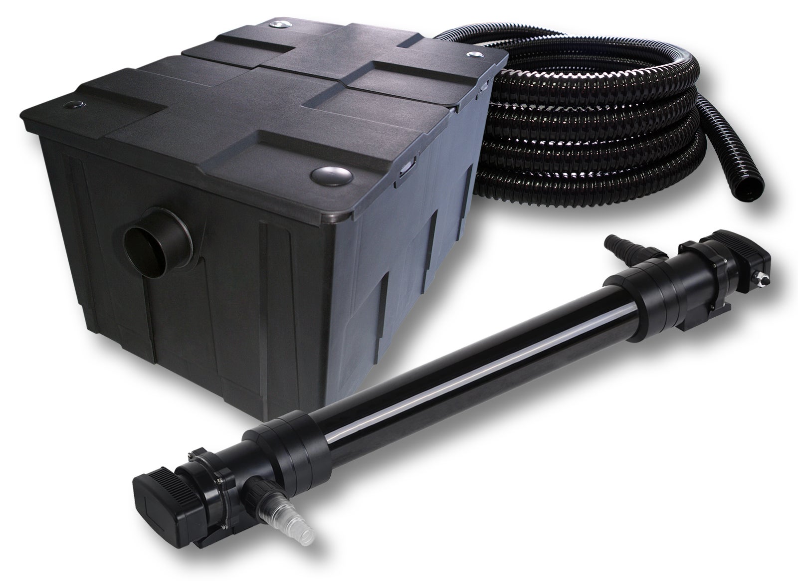 SunSun 1 cámara Filtro para 60000l Estanque con 72W UVC 6 Clarificador ...