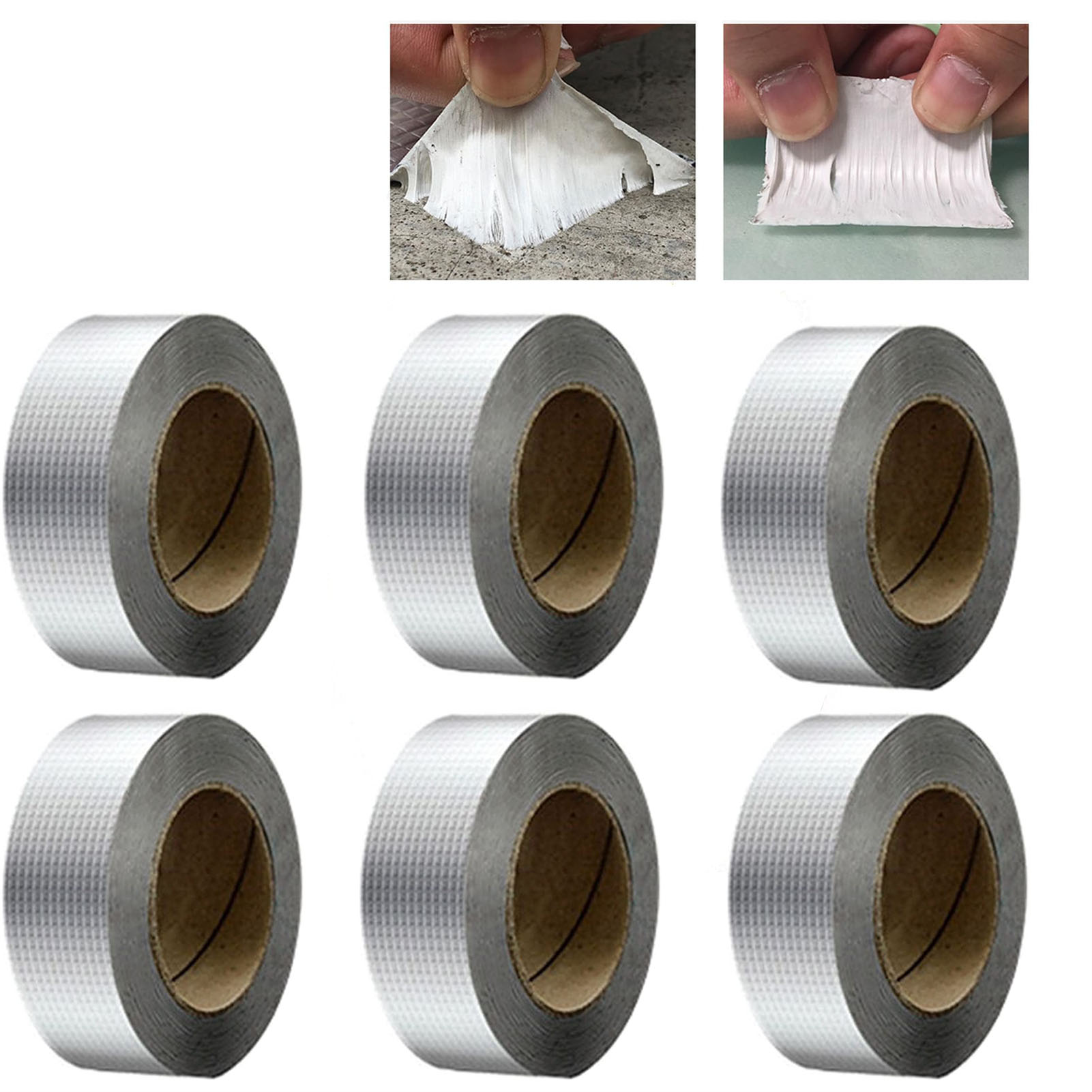 Ruban butyle 6 pièces, ruban d'étanchéité en papier d'aluminium étanche ...