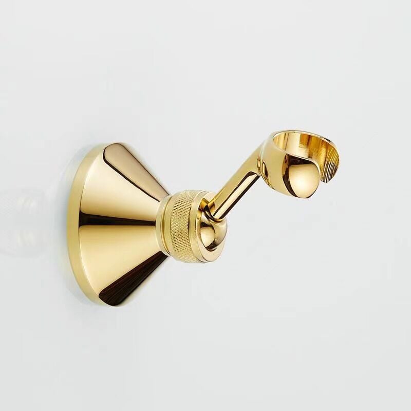 (Or*1）Support De Douche Mural Support Mural Pour Douchette orientable ...