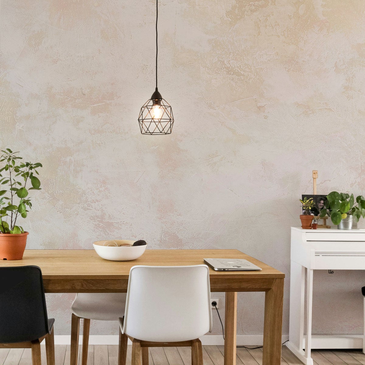 Papel pintado panorámico con Efecto de Material, Beige 525 x 250cm ...