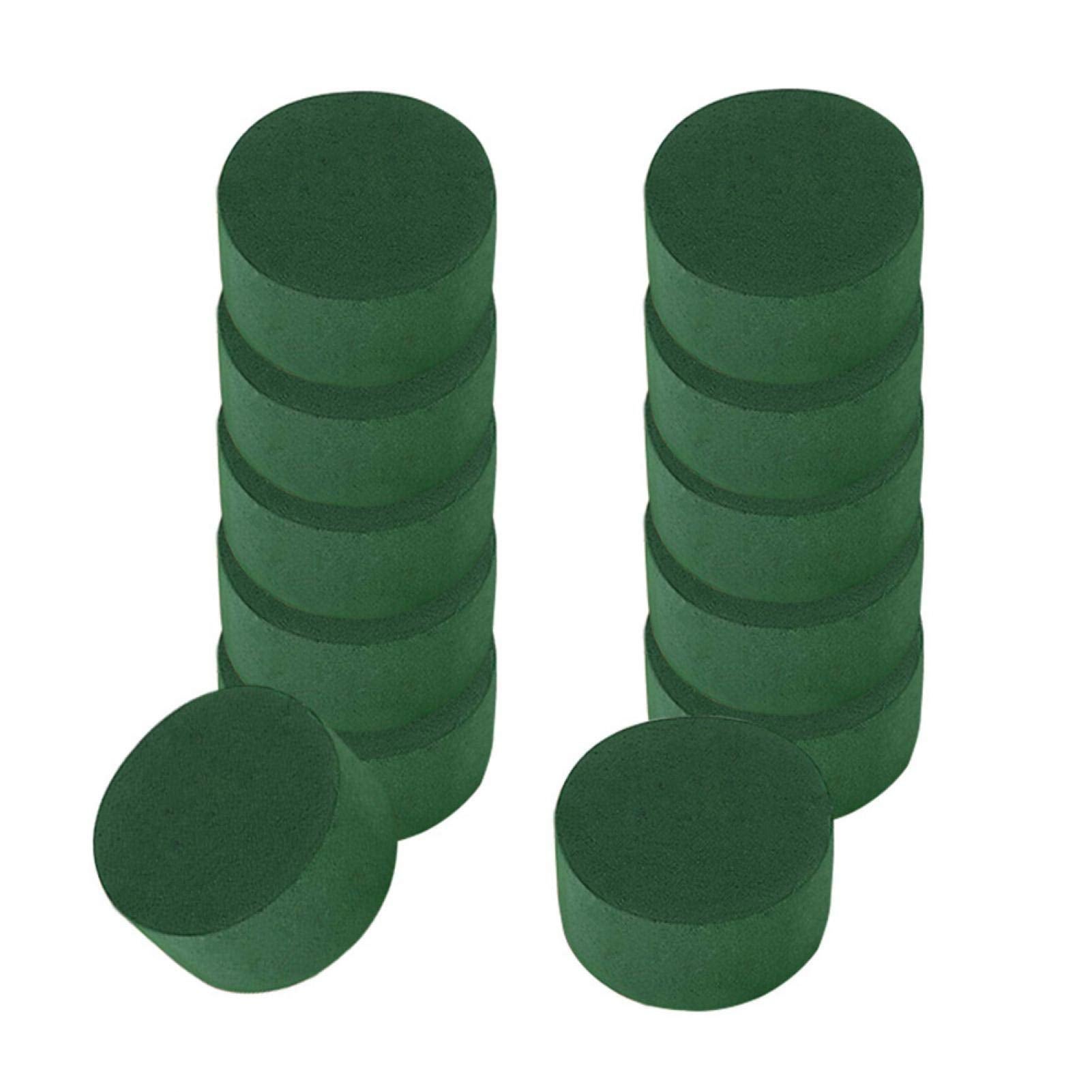 Lot de 12 Mousse Florale Ronds, Fleurs artificielles et Mousse pour ...