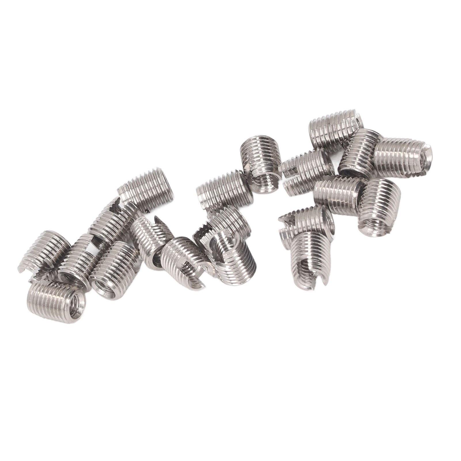 20 piezas de insertos roscados autorroscantes de acero inoxidable 302 ...