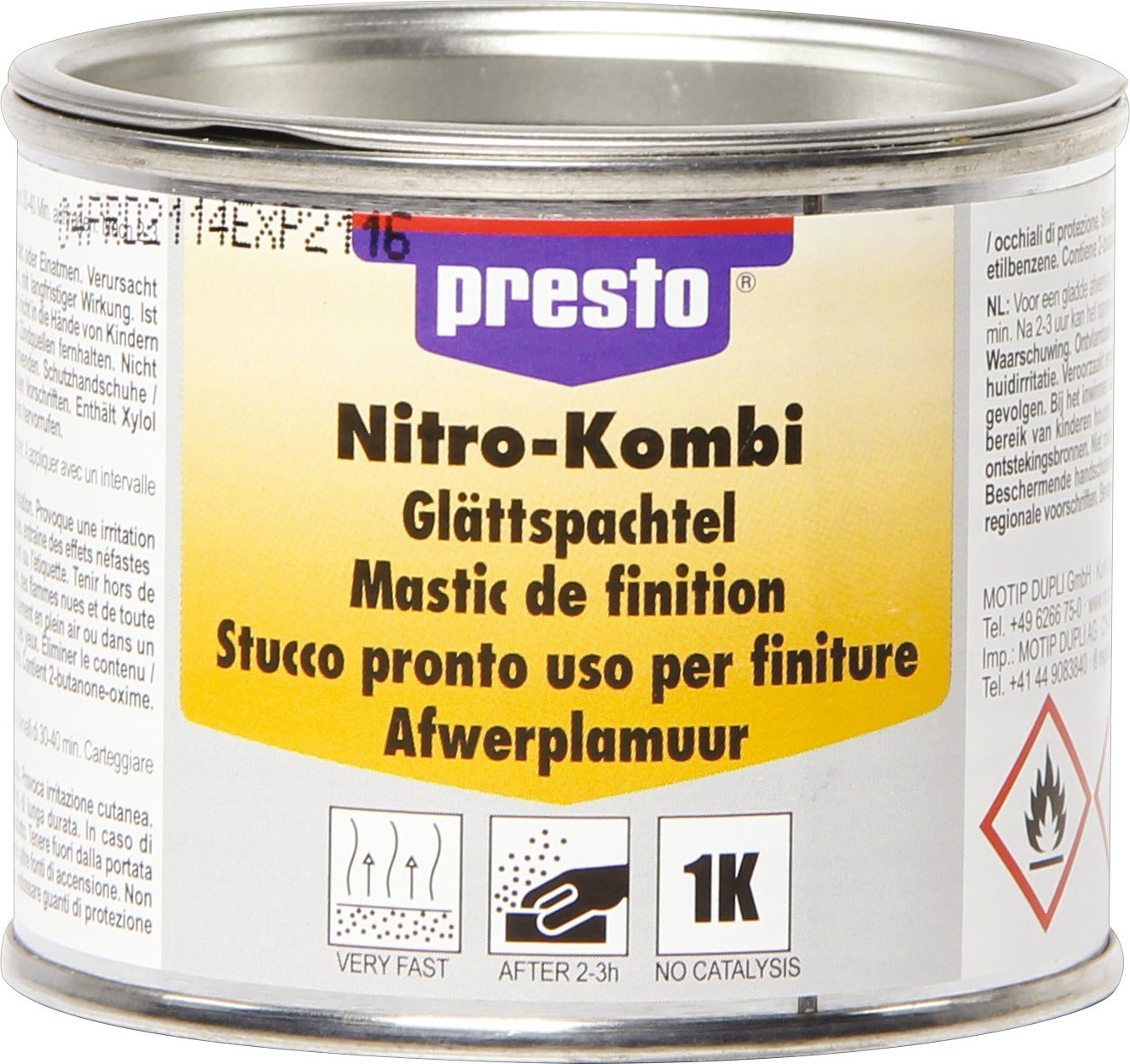 Mastic de finition Presto - Pot 250 g | Leroy Merlin