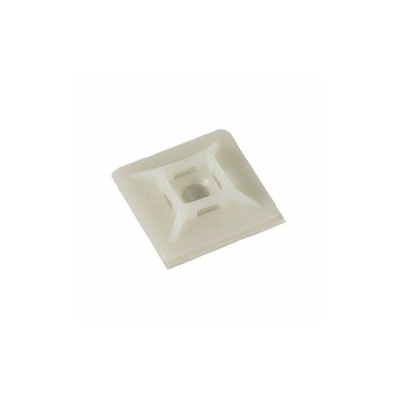 Supports Adhésifs Blanc 28 X 28 Mm Pour Collier De Serrage - Rilsan 100 ...