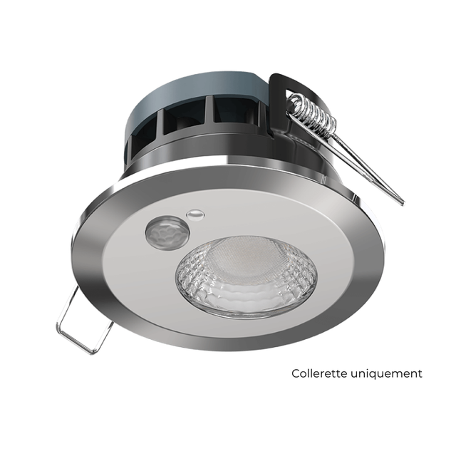 SOLUM - Collerette Ronde Chrome pour DRACO et DRACO PRO - R103C | Leroy ...