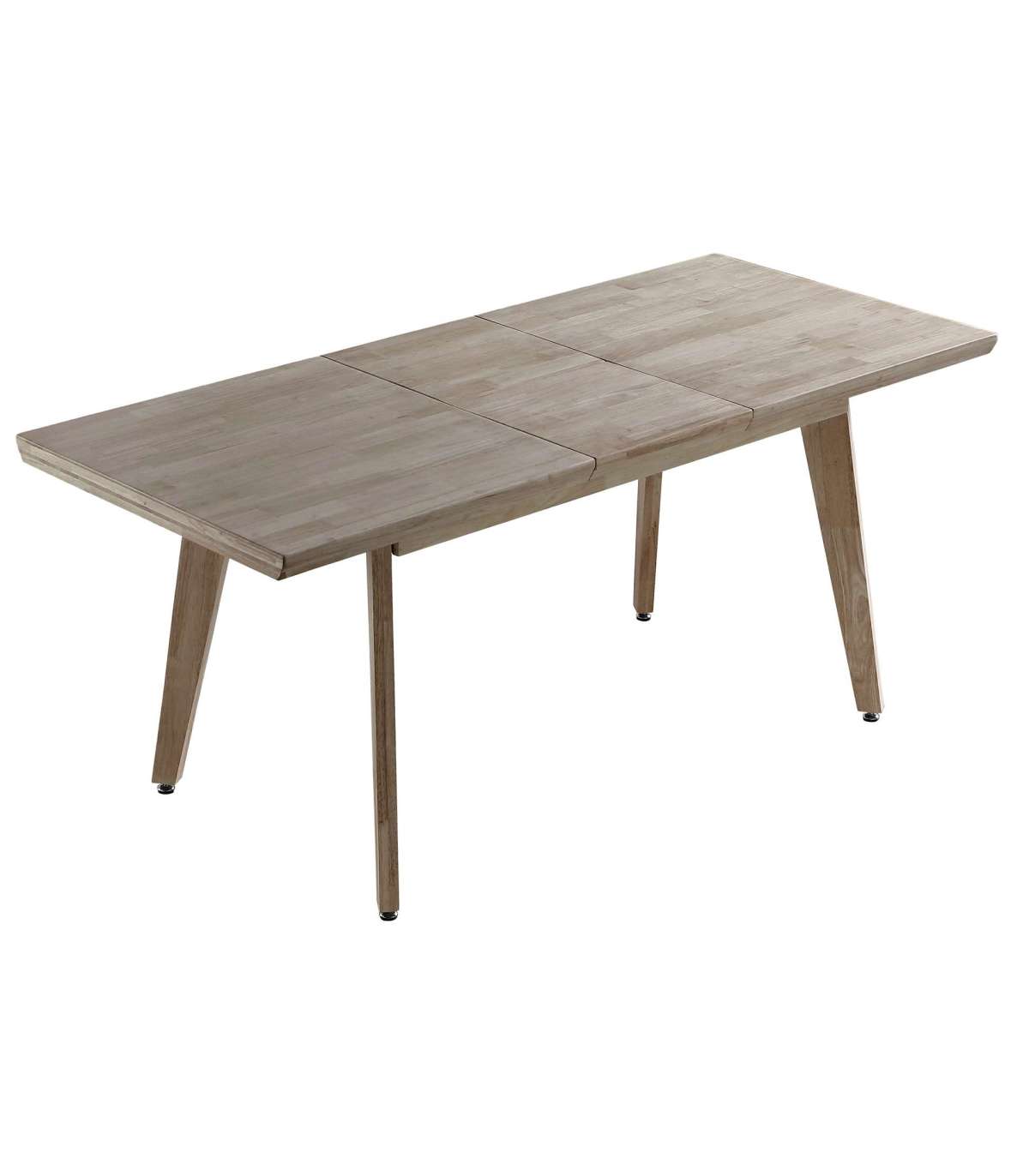 Mesa de comedor extensible Genova acabado Roble Honey, 76cm(alto) 140 ...