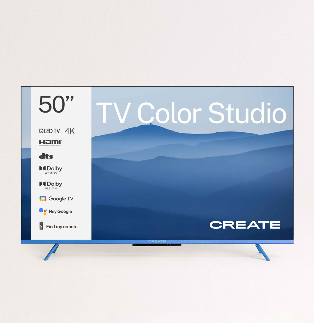 TV COLOR STUDIO - TV Smart QLED 4K con schermo antiriflesso e cornice ...