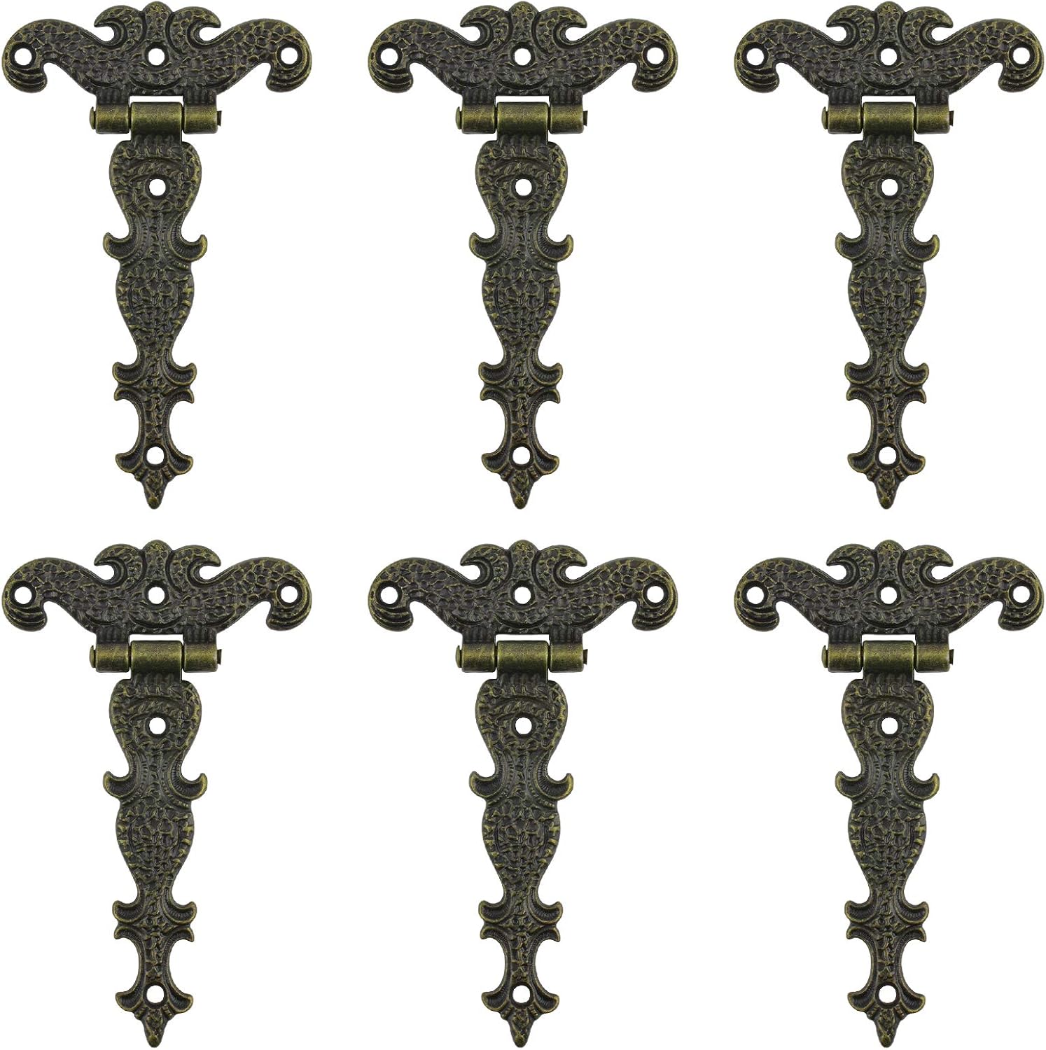 Charnière décorative classique en T, charnière en T en alliage de zinc ...