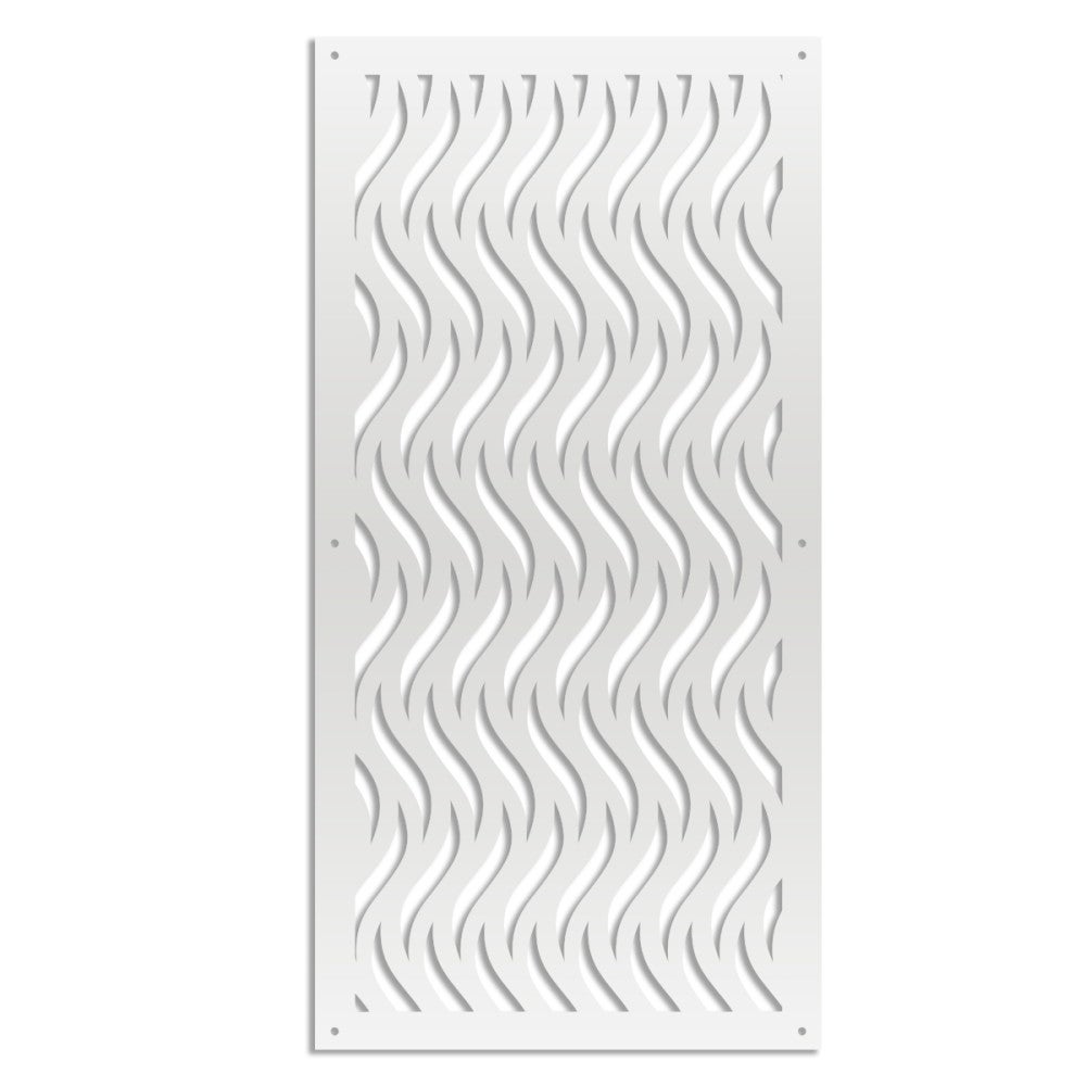 VERTICALWAVES - Pannello In PVC Traforato - Parasole - misura 98x198 cm ...