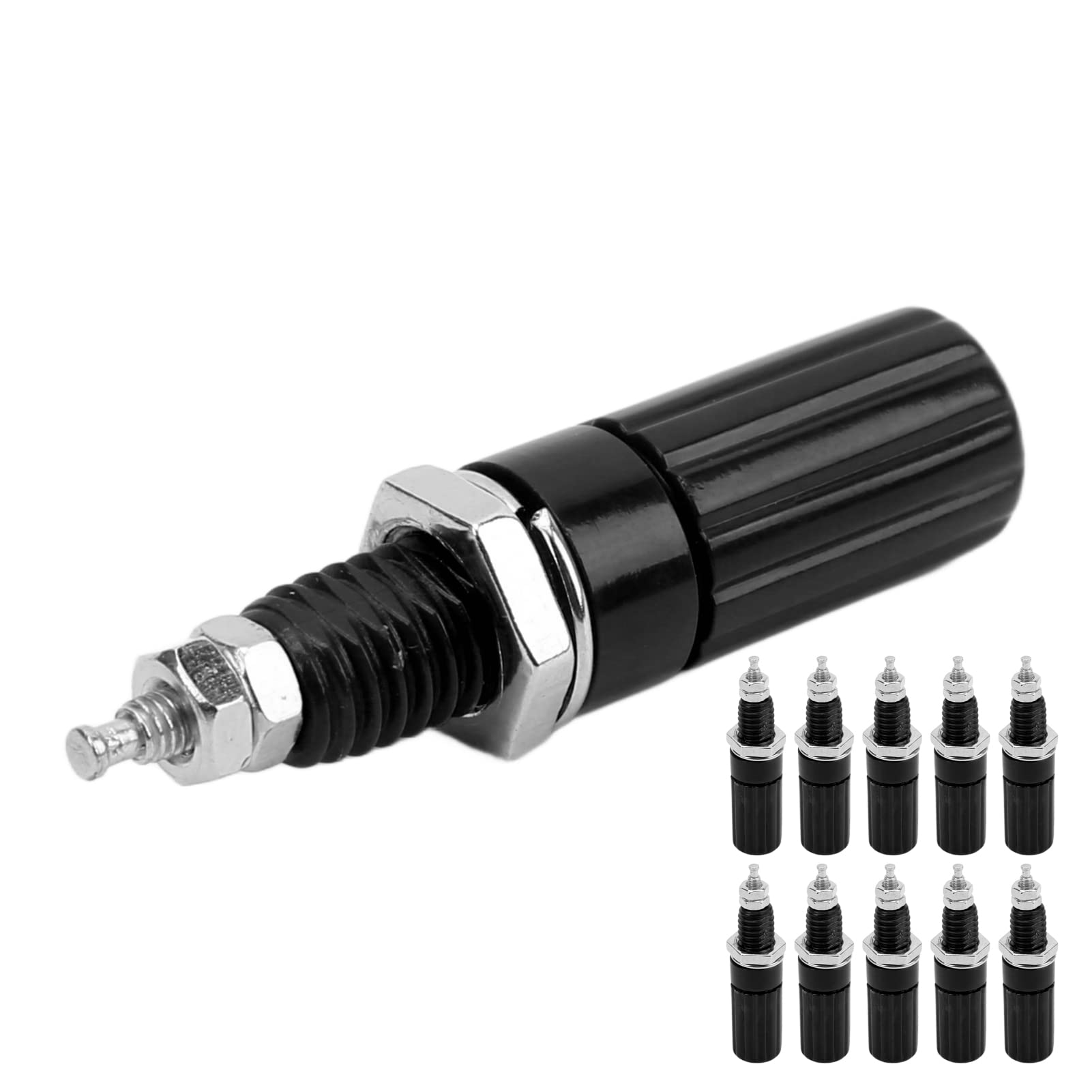 10 piezas M3 Terminal 4 mm Banana Jack Socket Tornillo Panel Jack ...
