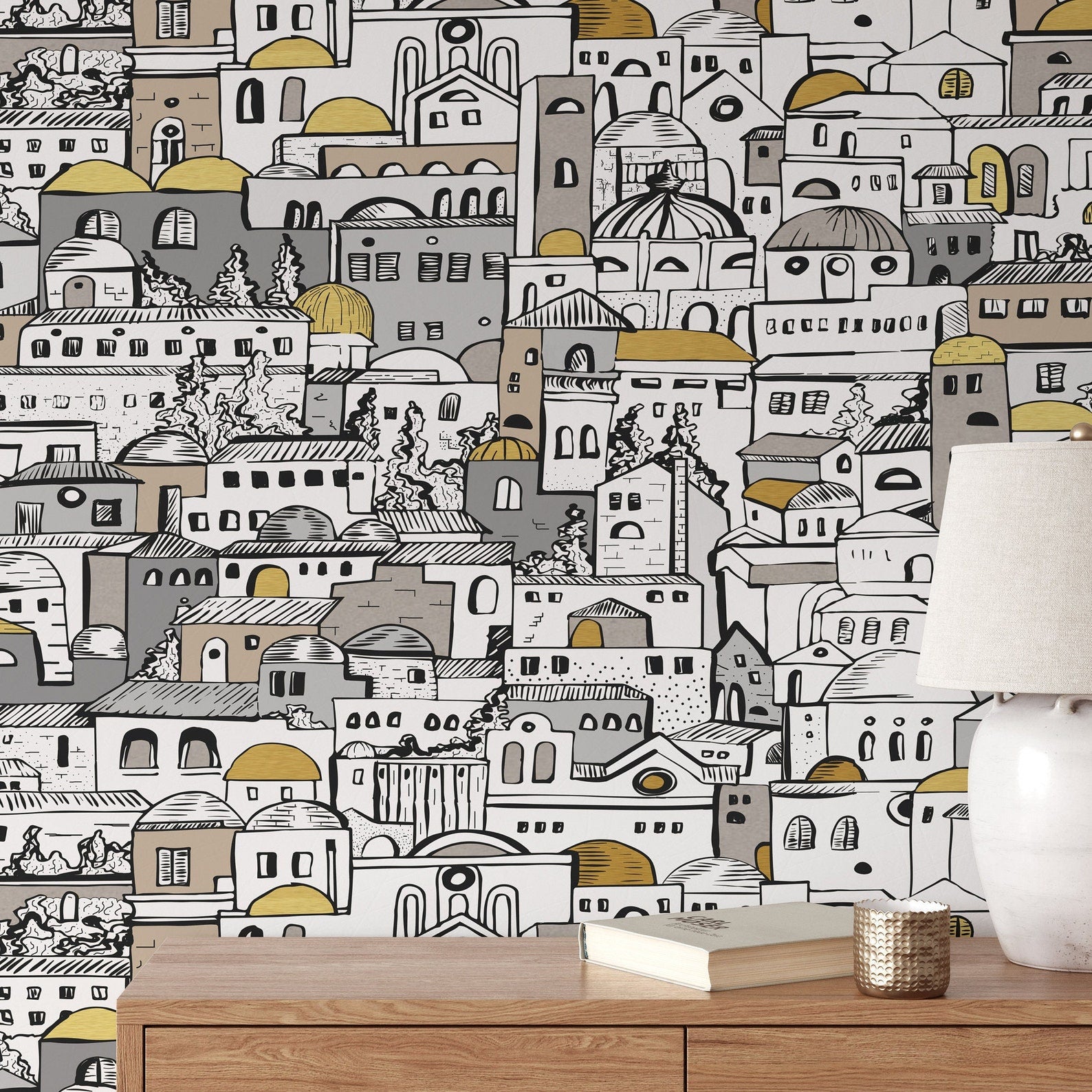 Papel Pintado Paisaje Rural Wallpapers4Beginners papel auténtico ...